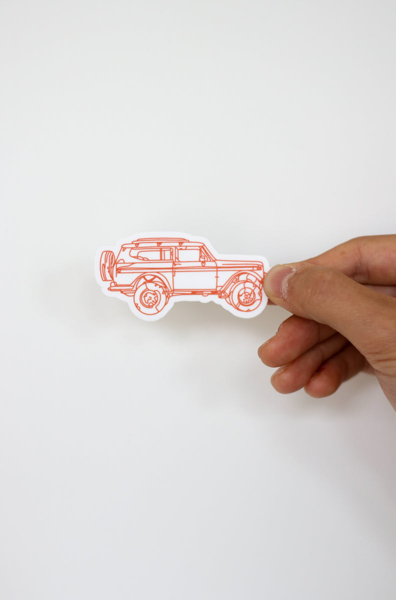 Scout II Sticker - Orange – New Legend 4x4